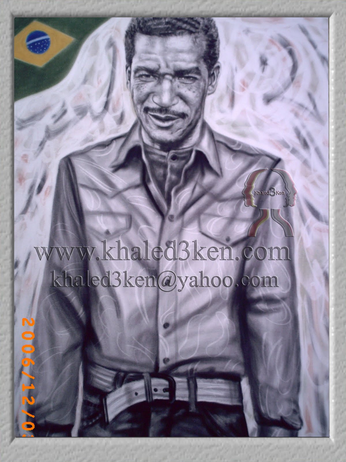 Portre | ressam | resim | karakalem | profesyonel | BRAZIL