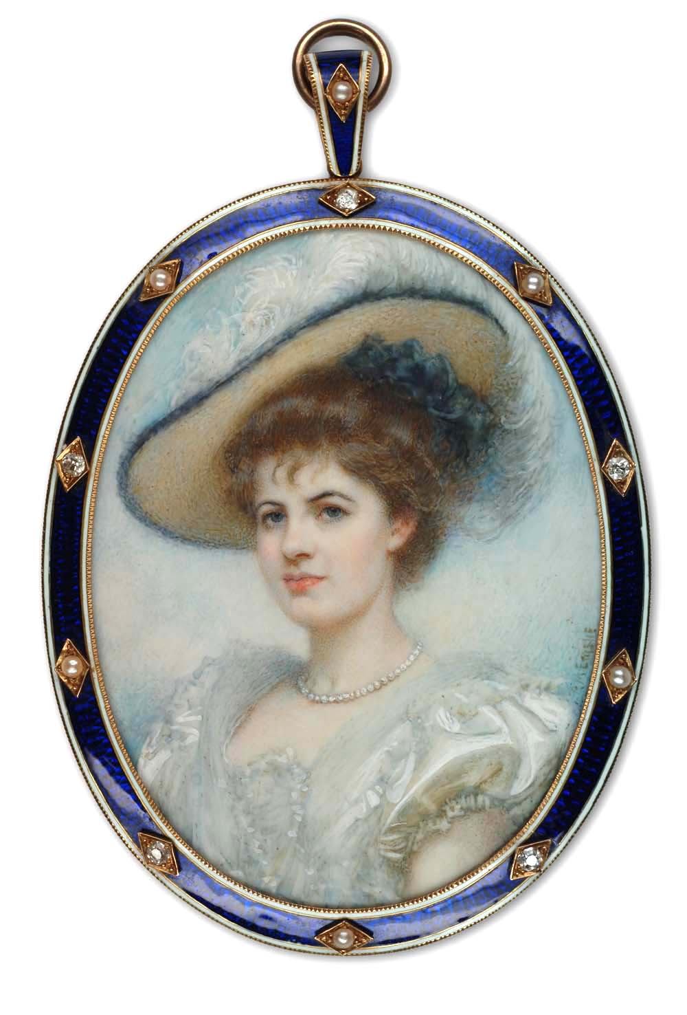 A Private Portrait Miniature Collection: 19th Century Miniatures 1851-1900