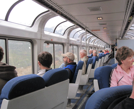 ART and ARCHITECTURE, mainly: Rocky Mountains train ride - the USA version