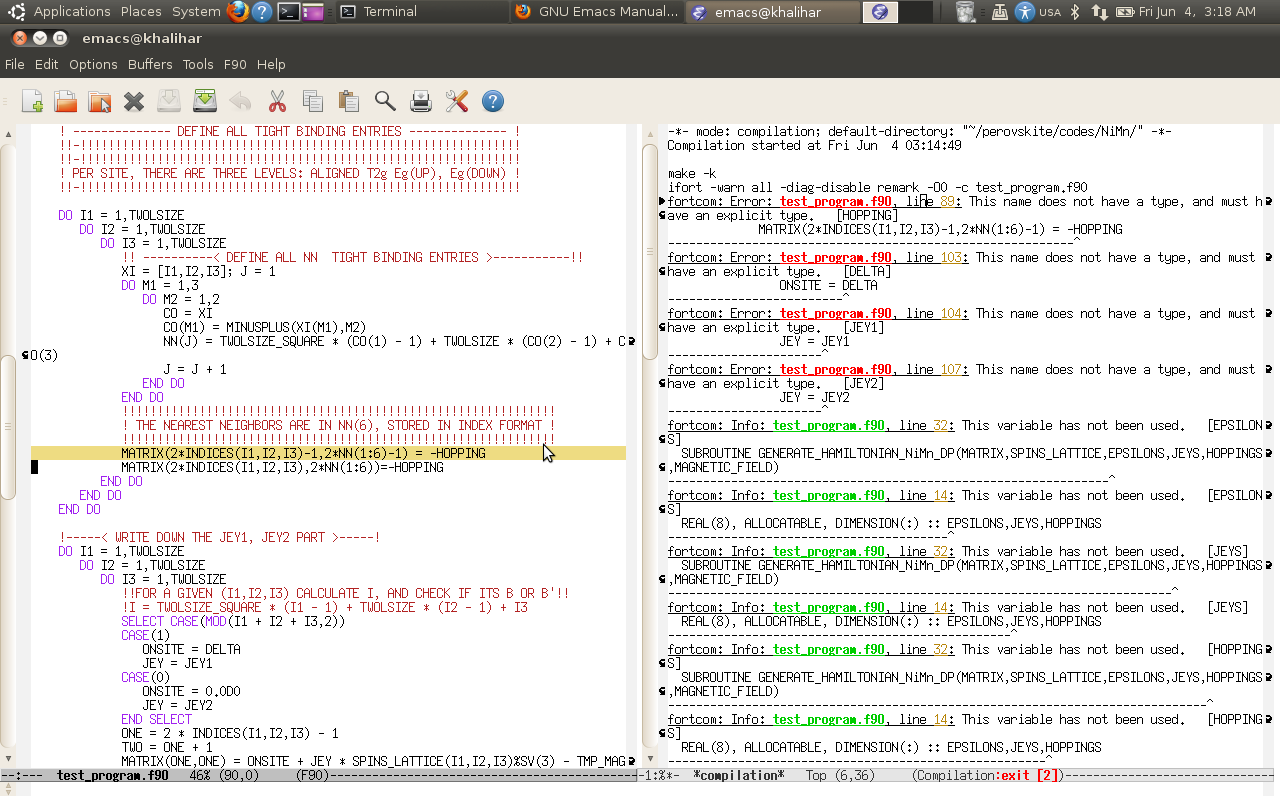 Better Compile Buffer Remacs