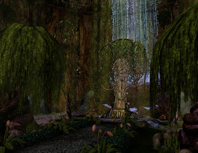 Fredson Laguna: Nature Goddess' Throne room