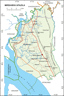 Mirsarai - My Home: Geographical info and Map