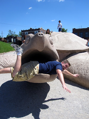 Peter & Kortney: Turtle Playground in Forest Park