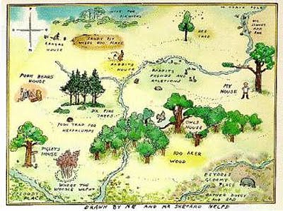 HINAGIKU: Pooh Corner Map