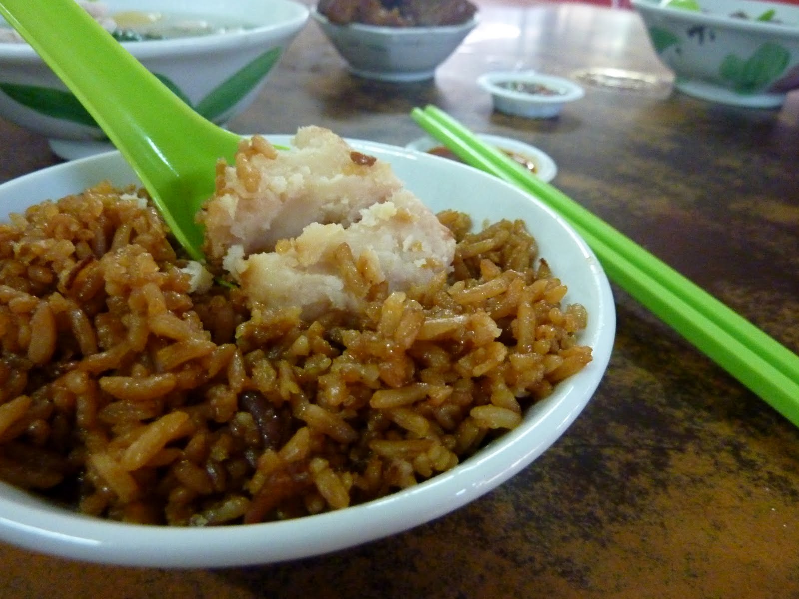 Memoirs of a Chocoholic: Mixed Pork Soup & Yam Rice @ Sungai Way, PJ