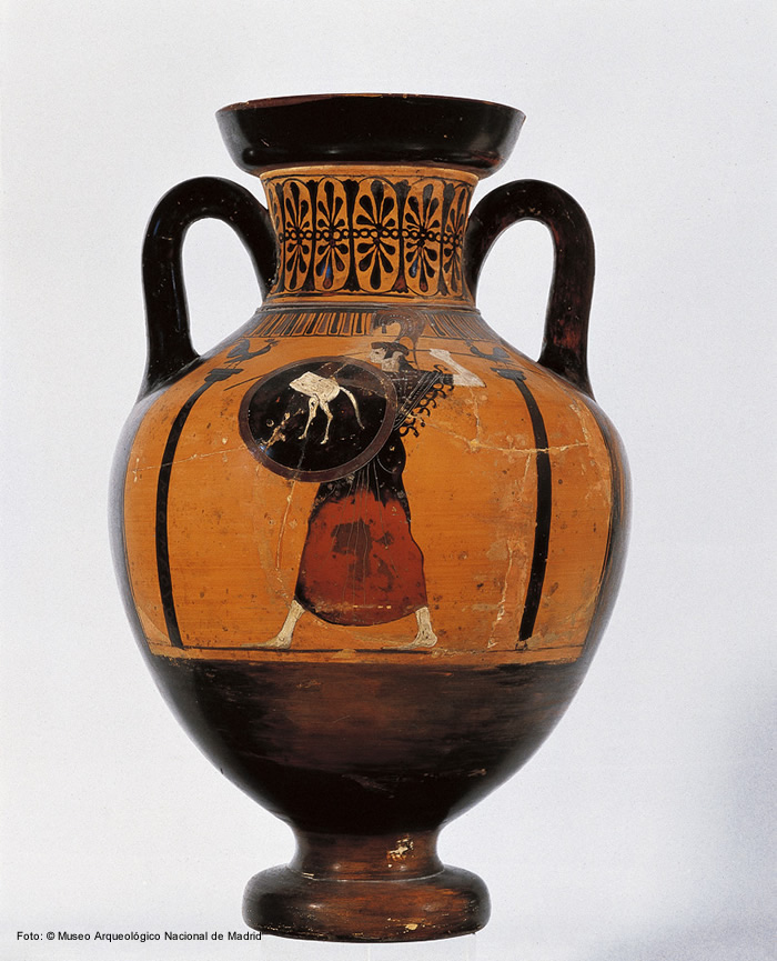 Diccionario de Epónimos: ánfora panatenaica