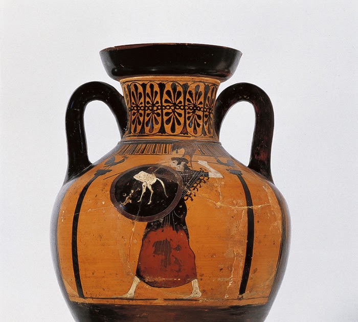 Diccionario de Epónimos: ánfora panatenaica