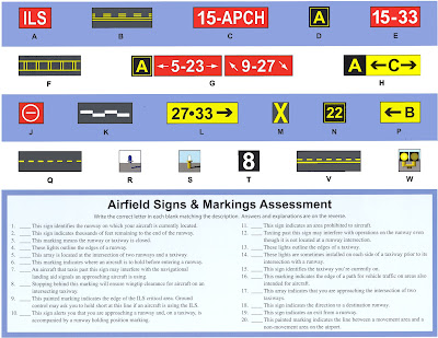 The Aero Experience: FAA Pilot Guide to Airport Signs and Markings ...