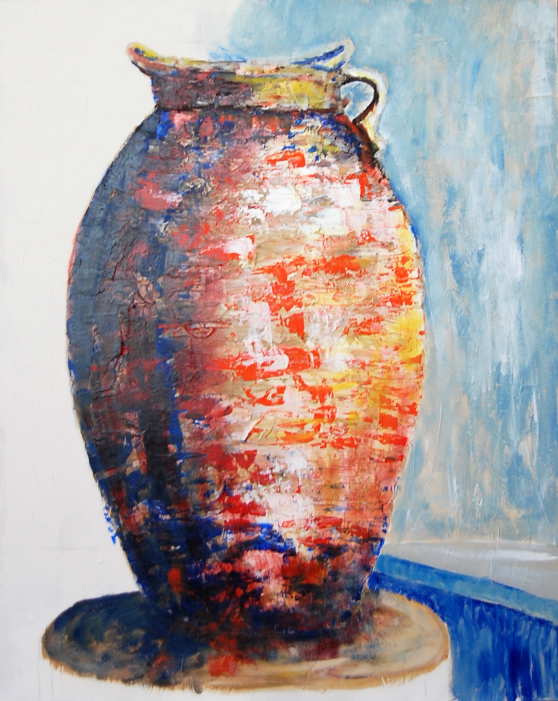 J. Richard Secor: Beginning of a New Painting - Pots with New History