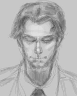 Josiah Sarr's Sketch Blog: Sketching ppl @ NYPL 09202010