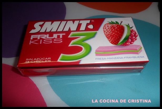 la cocina de cristina: SMINT FRUIT KISS 3 Y PEQUEÑO SORTEO