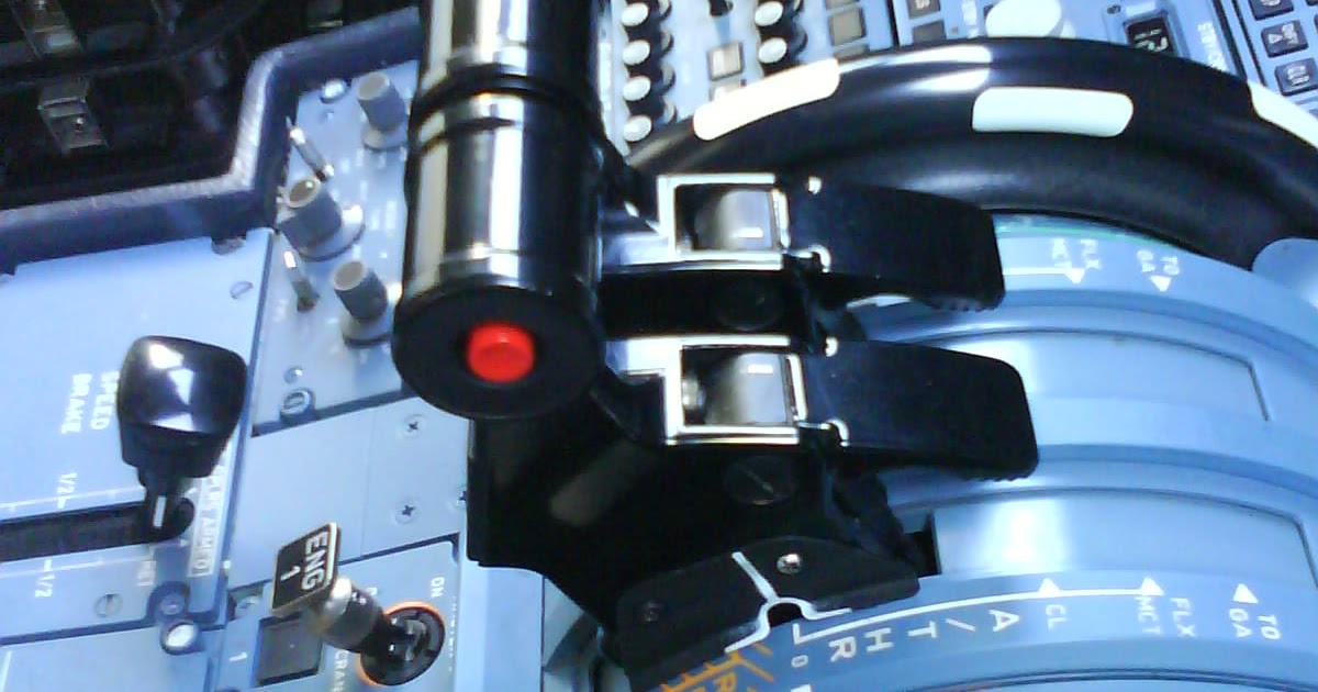 Flying China Man: A320 Thrust Levers