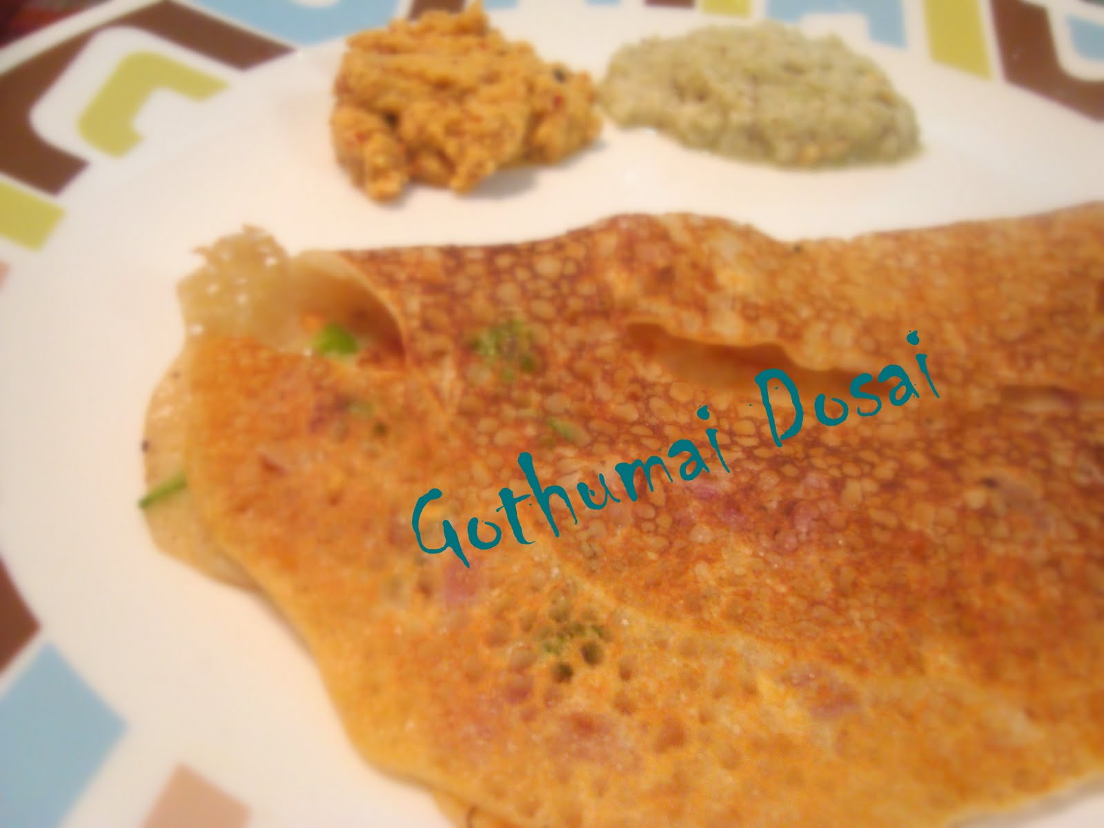 Gothumai Dosai - Aachi Samayal
