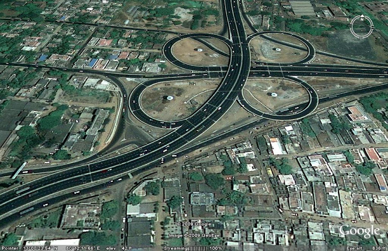 Its All about Fun!: Google Earth :: Chennai Flyovers