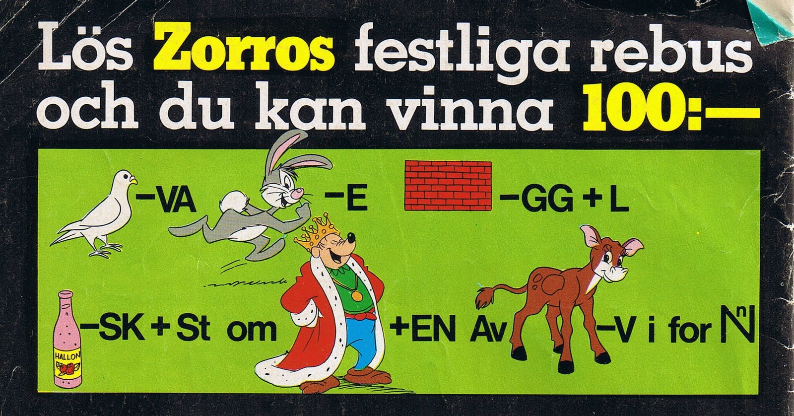 LIVSGLÄDJE: Knep & Knåp: Zorros festliga rebus