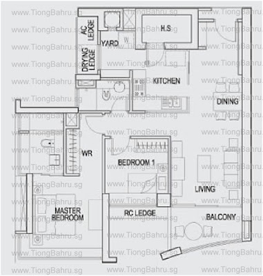 Tiong Bahru Resource: Twin Regency Floor Plan