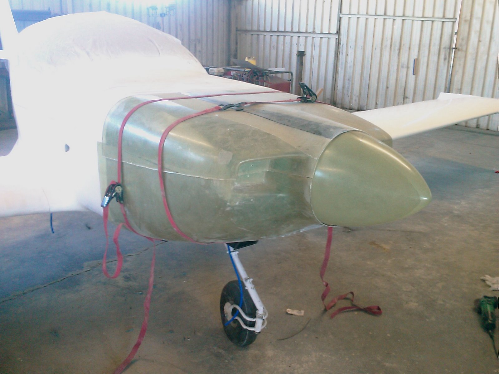 Vision Aircraft: Cowl fitting