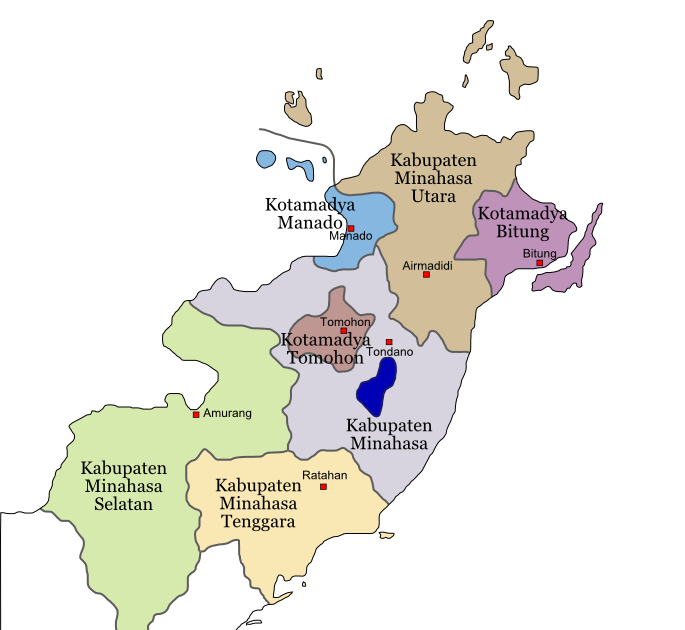 info SULUT: Kabupaten Minahasa