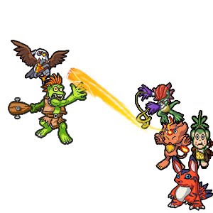 Digimon End: Segundo episodio-Aurumon enfrenta Goburimon