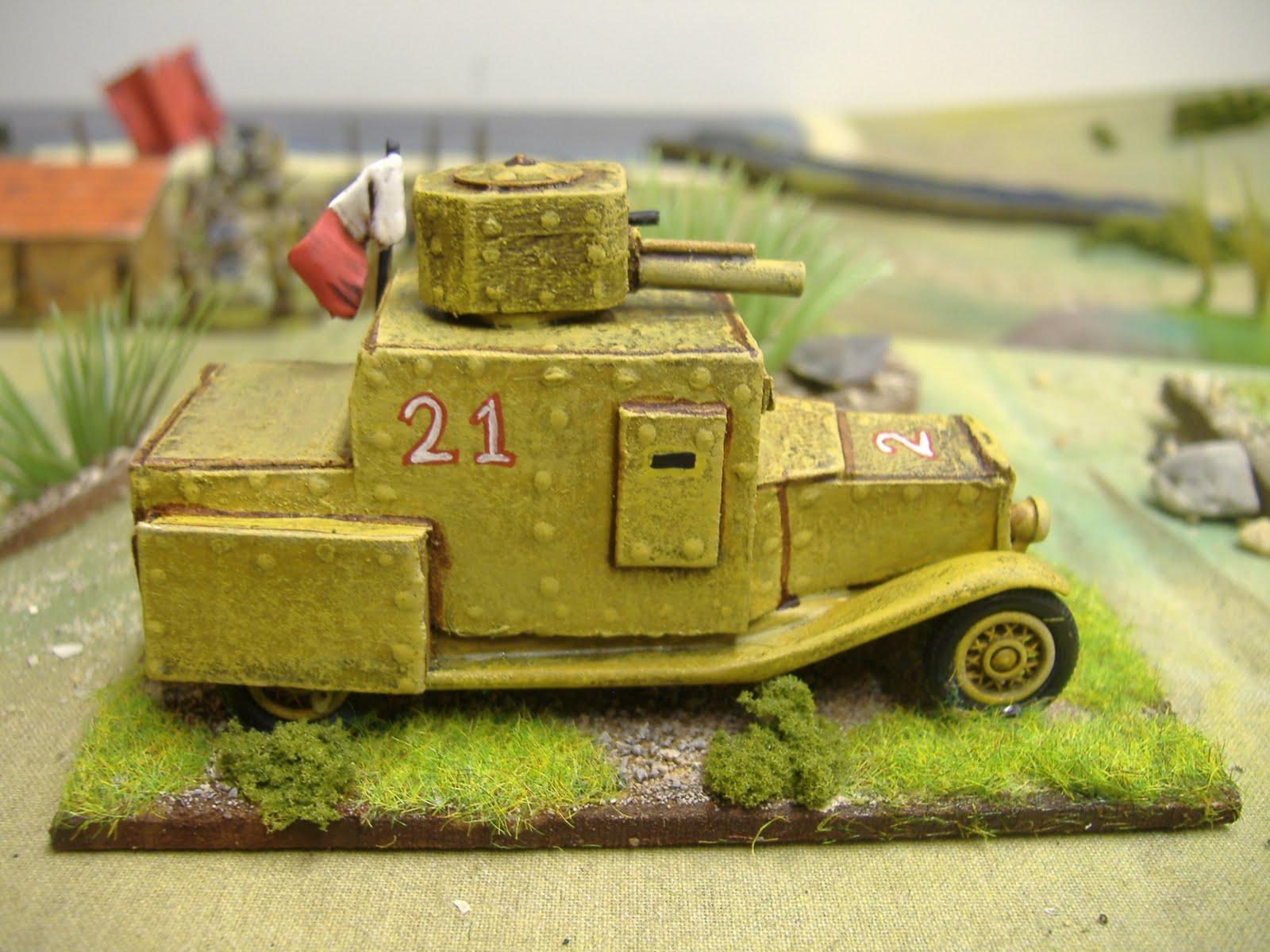 Jon's wargames minis: VBCW Royalist armoured cars