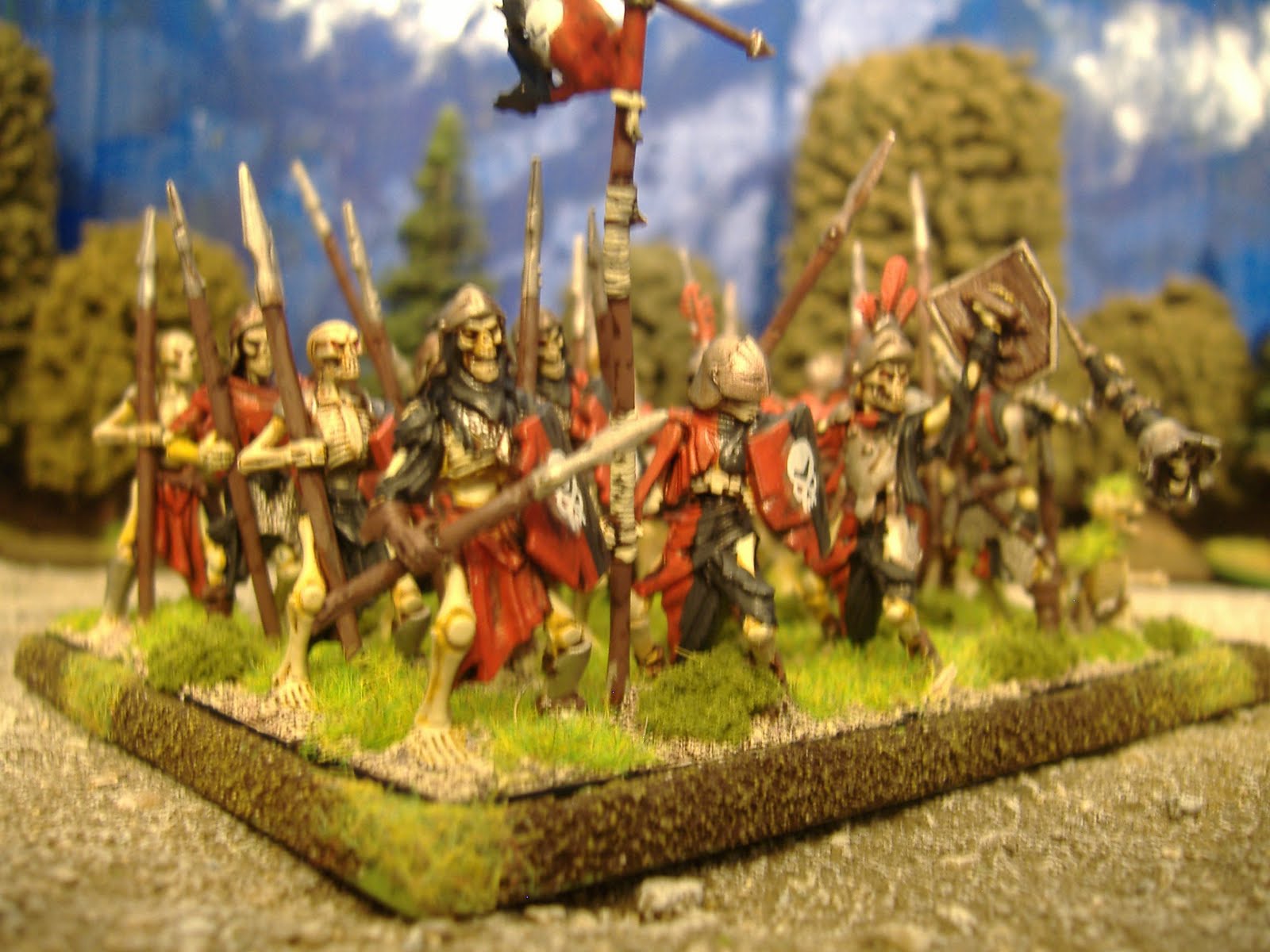 Jon's wargames minis: undead army in five days - the final results