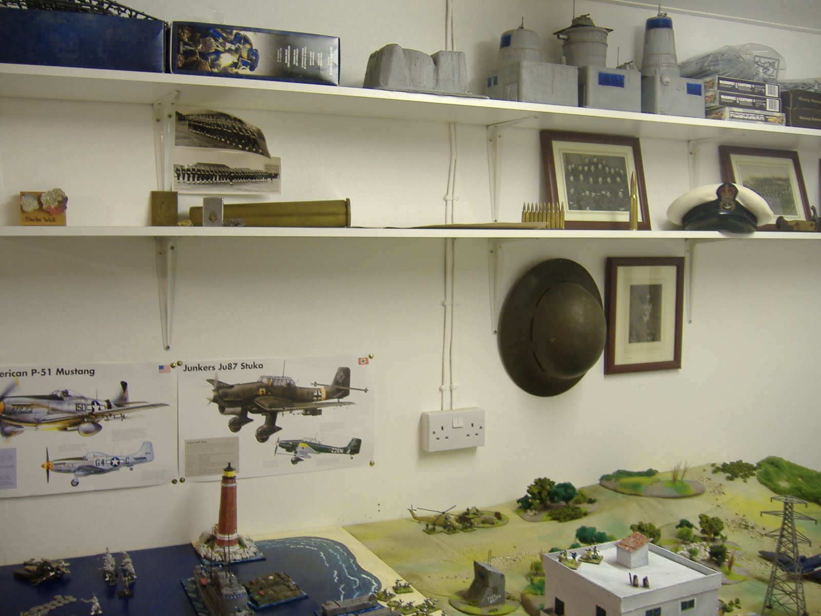 Jon's wargames minis: My wargames room