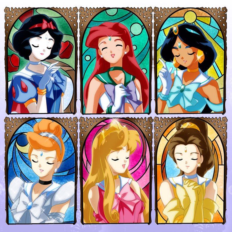 Sailor Disney Princess