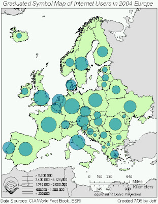 Tiara's Amazing Maps: Range Graded Proportional Circle Map