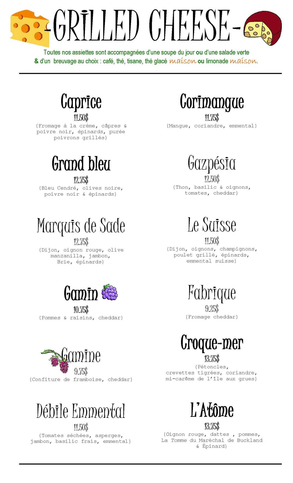 Café Bistro La fabrique