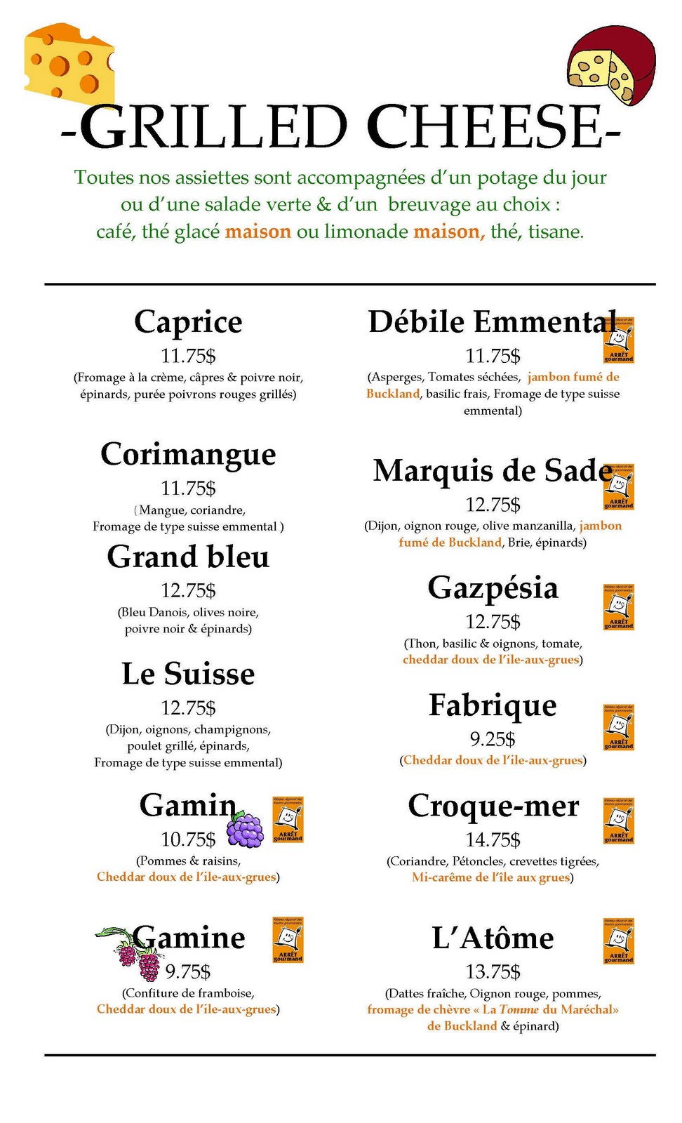 Café Bistro La fabrique