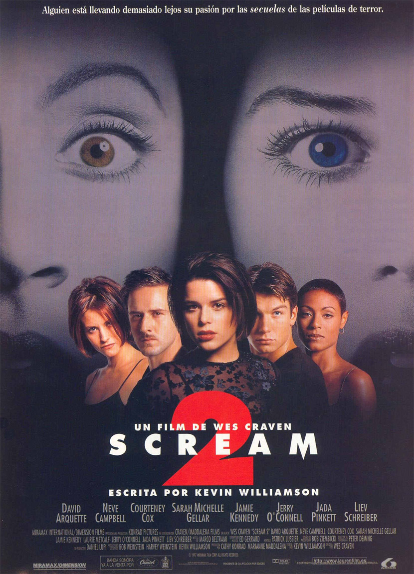 diario del cinéfilo: Proyecto Scream II: La inevitable secuela