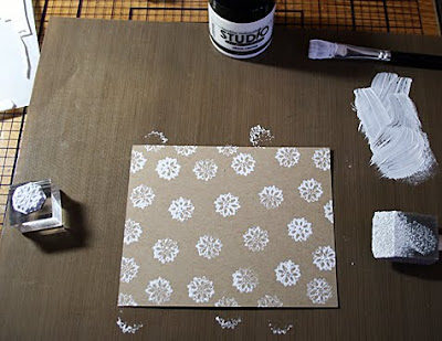 Whiff of Joy - Tutorials & Inspiration: Stamping with Acrylic Paint by ...