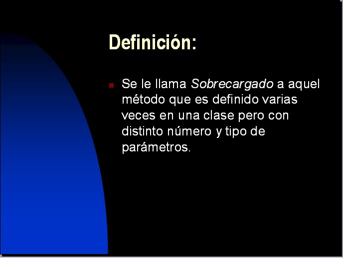 POO for dummies: Exposición Sobrecarga de Métodos