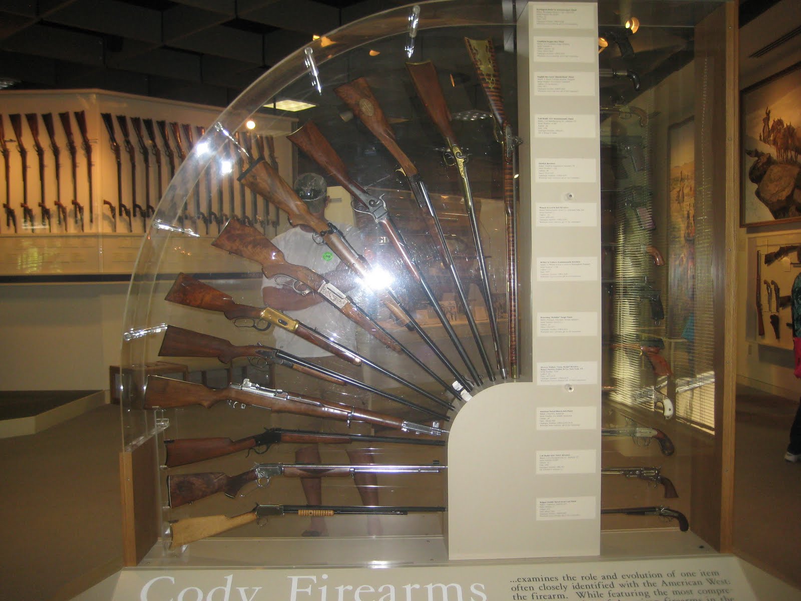 The Boening's: Buffalo Bill Historical Center- Gun Showcase