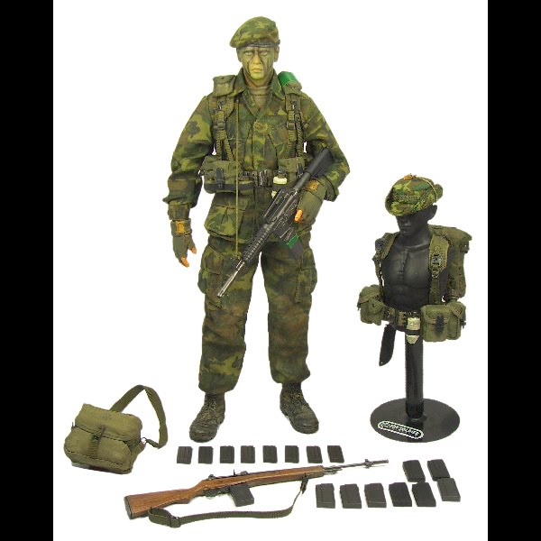Passion figurines et model kit: Toy Soldier USMC Force Recon-Rifleman ...