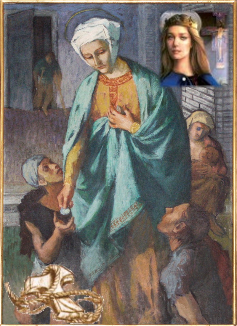 NUESTRA VIDA ES CRISTO: SANTA ISABEL DE HUNGRÍA