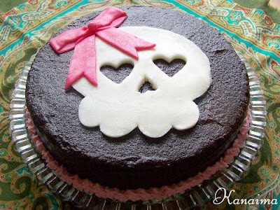 La cucharita de azúcar: Torta Calavera "Emo"