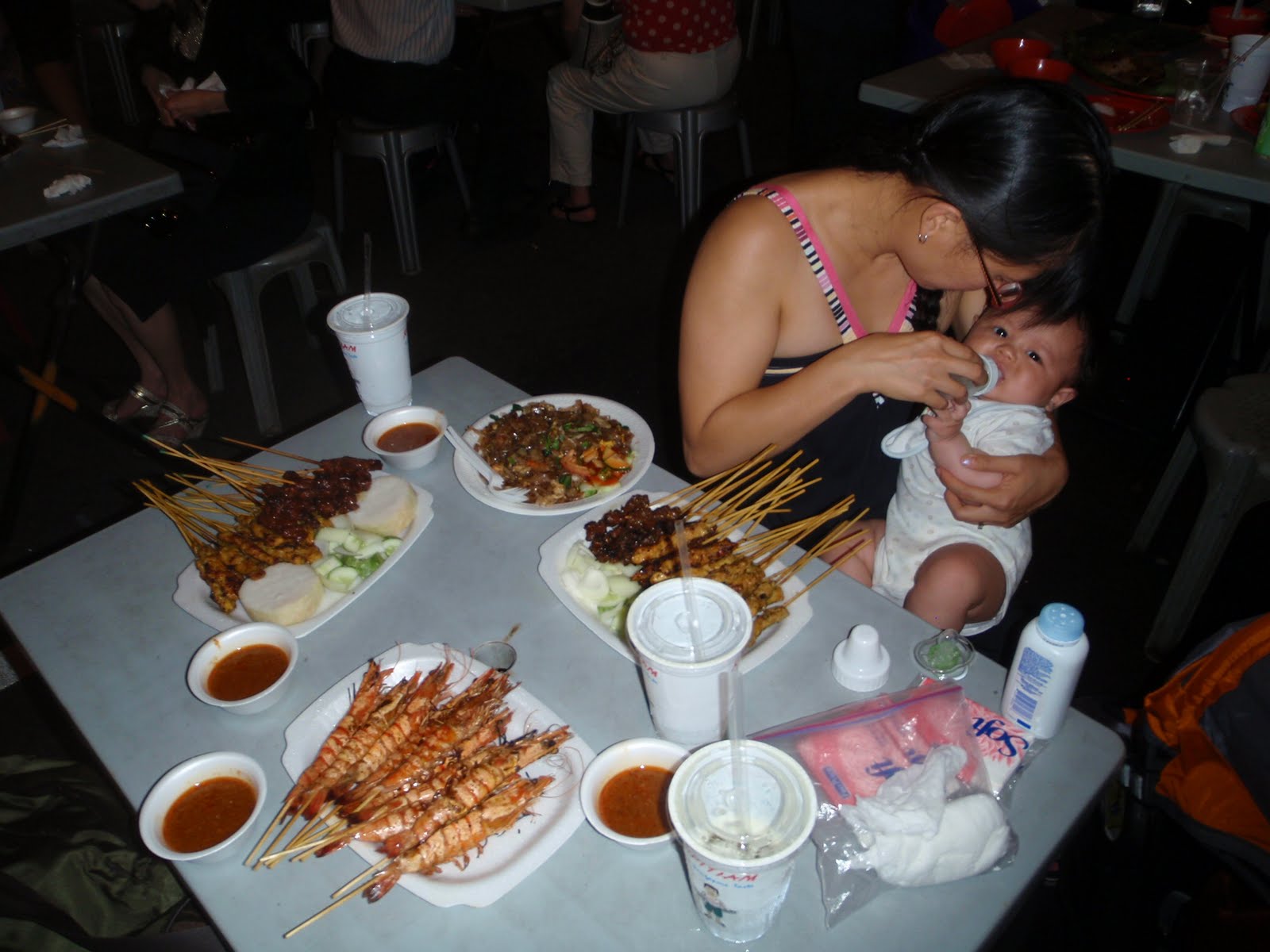 Jeanne & Robby are maweeed: Day 6: Red Light District & Satay