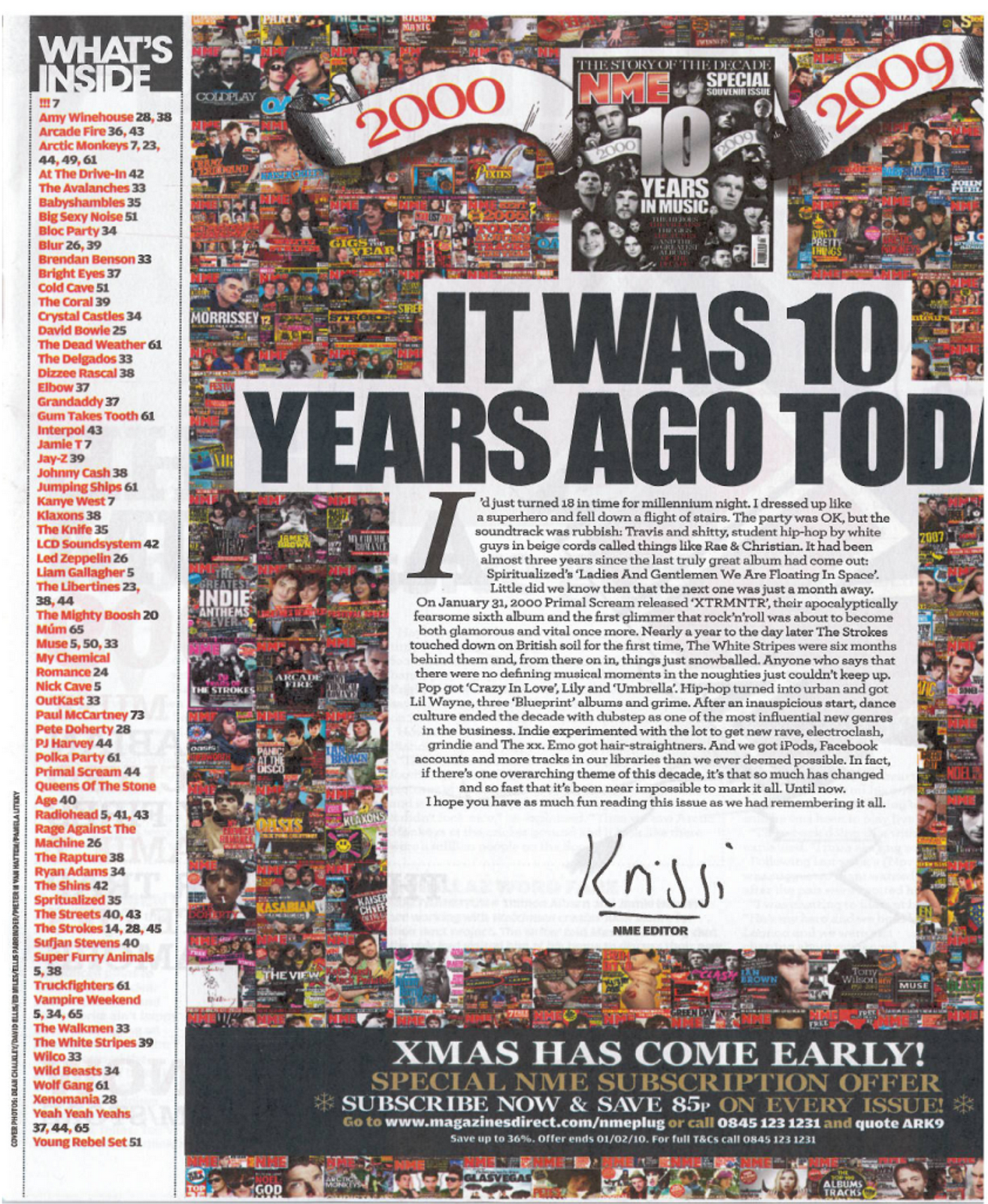 Media magazine coursework 4010: Deconstruction of Music Magazine