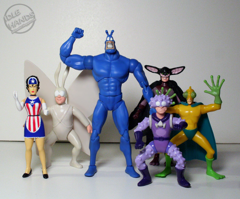 Idle Hands: Pre-Toy Fair 2011 Coverage: Shocker Toys Tick Action Figures