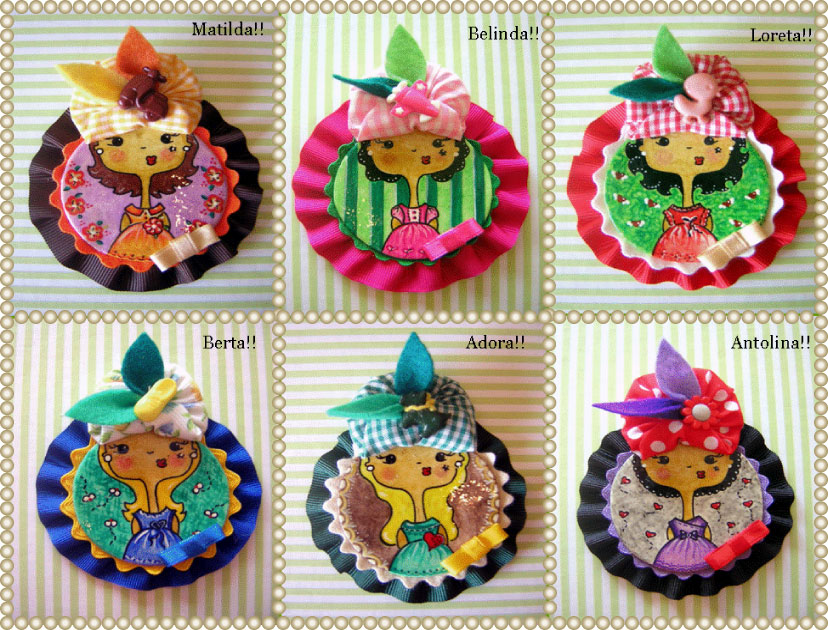 BROCHES DE FIELTRO - PAPEL-VIDEOS -TRUCOS: BROCHES DE PAPEL