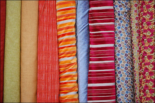 Around The Island: Fabric Bales