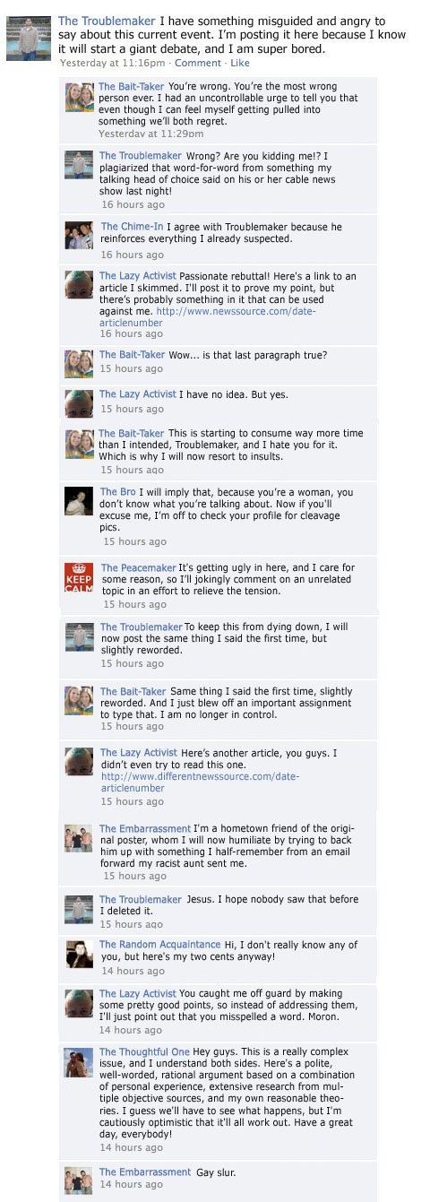 Let's have a Facebook fight... : r/funny