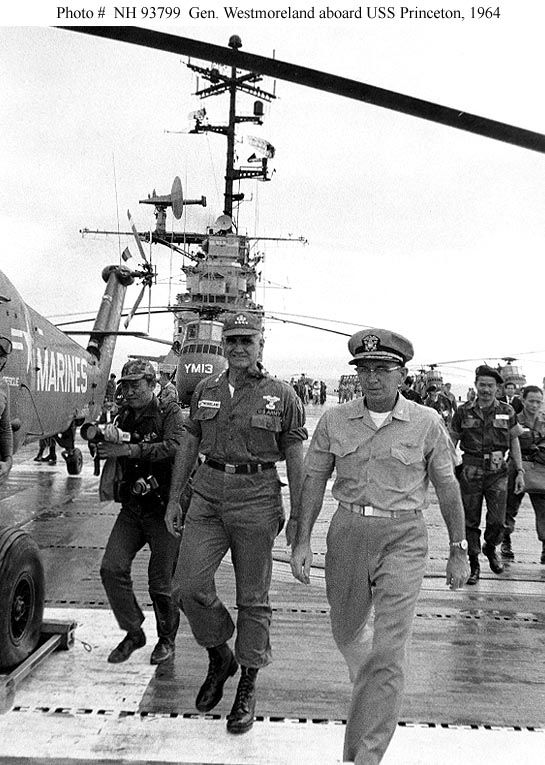 Naval Warfare: USS Princeton (CV-37, later CVA-37, CVS-37, LPH-5)