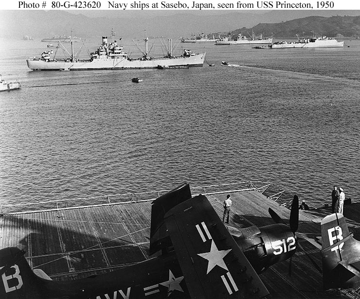 Naval Warfare: USS Princeton (CV-37, later CVA-37, CVS-37, LPH-5)