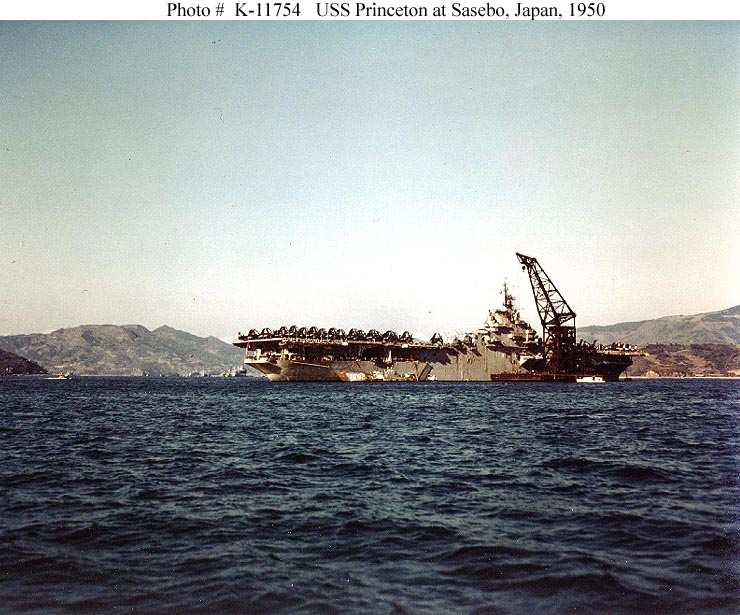 Naval Warfare: USS Princeton (CV-37, later CVA-37, CVS-37, LPH-5)