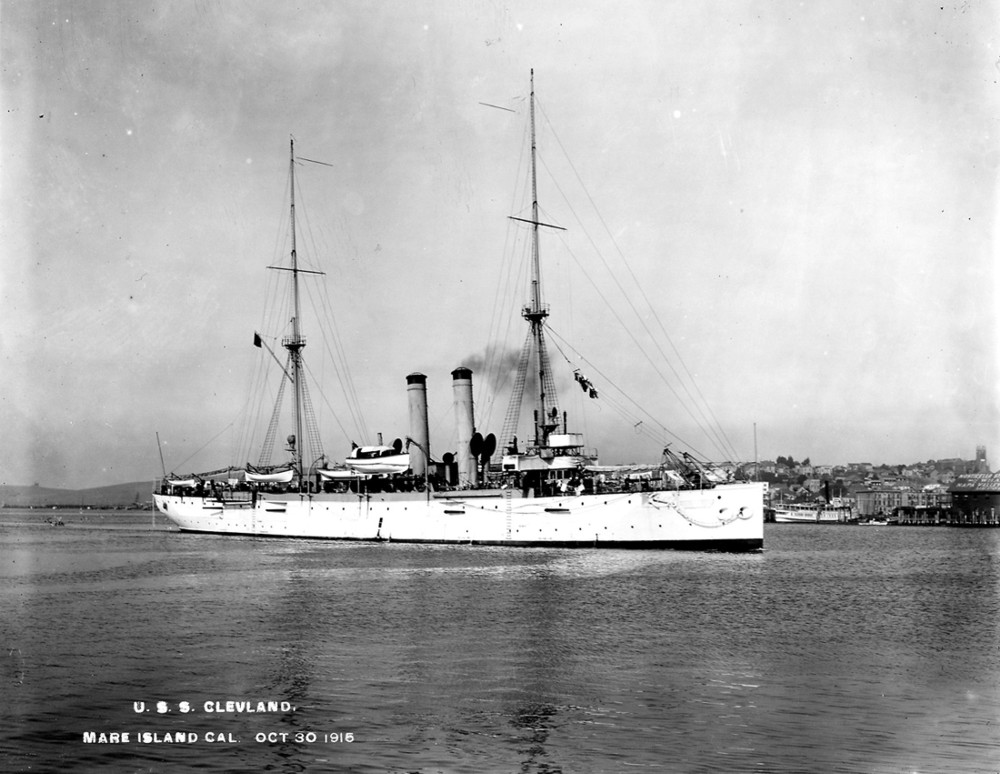 Naval Warfare: USS Cleveland (Cruiser No. 19/PG-33/CL-21)