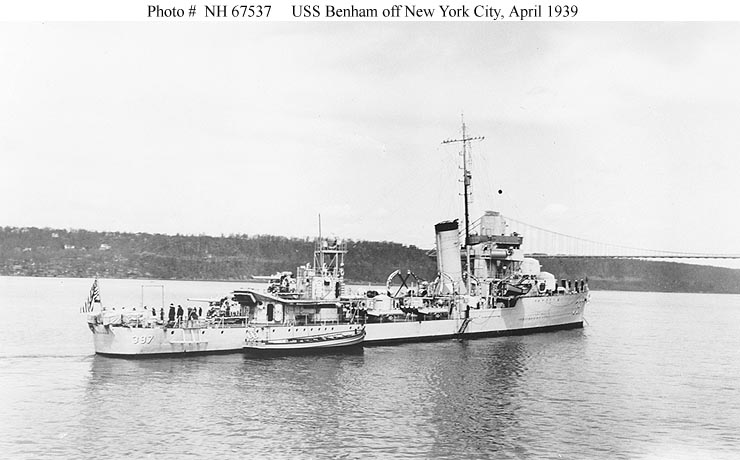 Naval Warfare: USS Benham (DD-397)