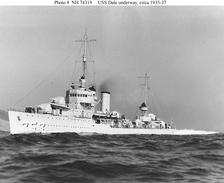 Naval Warfare: USS Dale (DD-353)