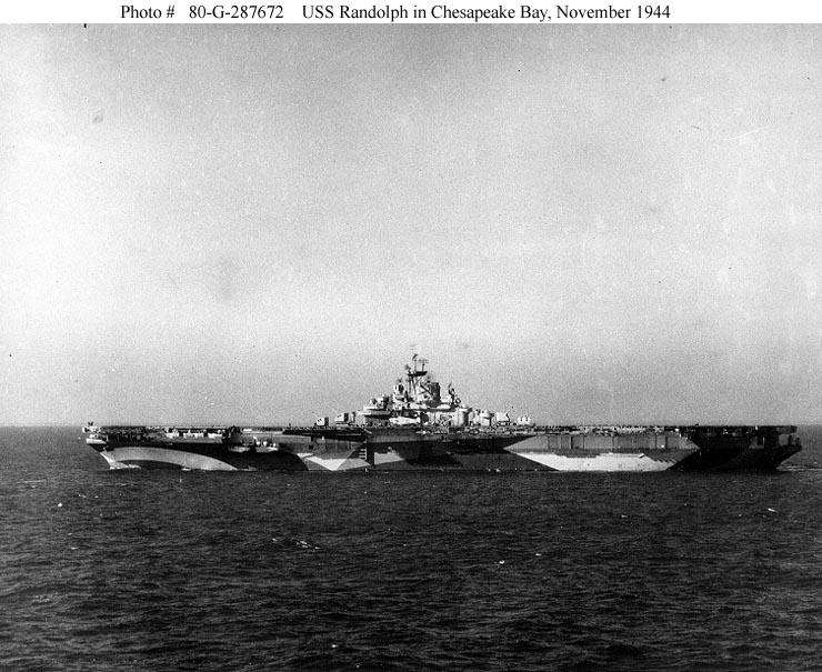 Naval Warfare: USS Randolph (CV-15, CVA-15, CVS-15)